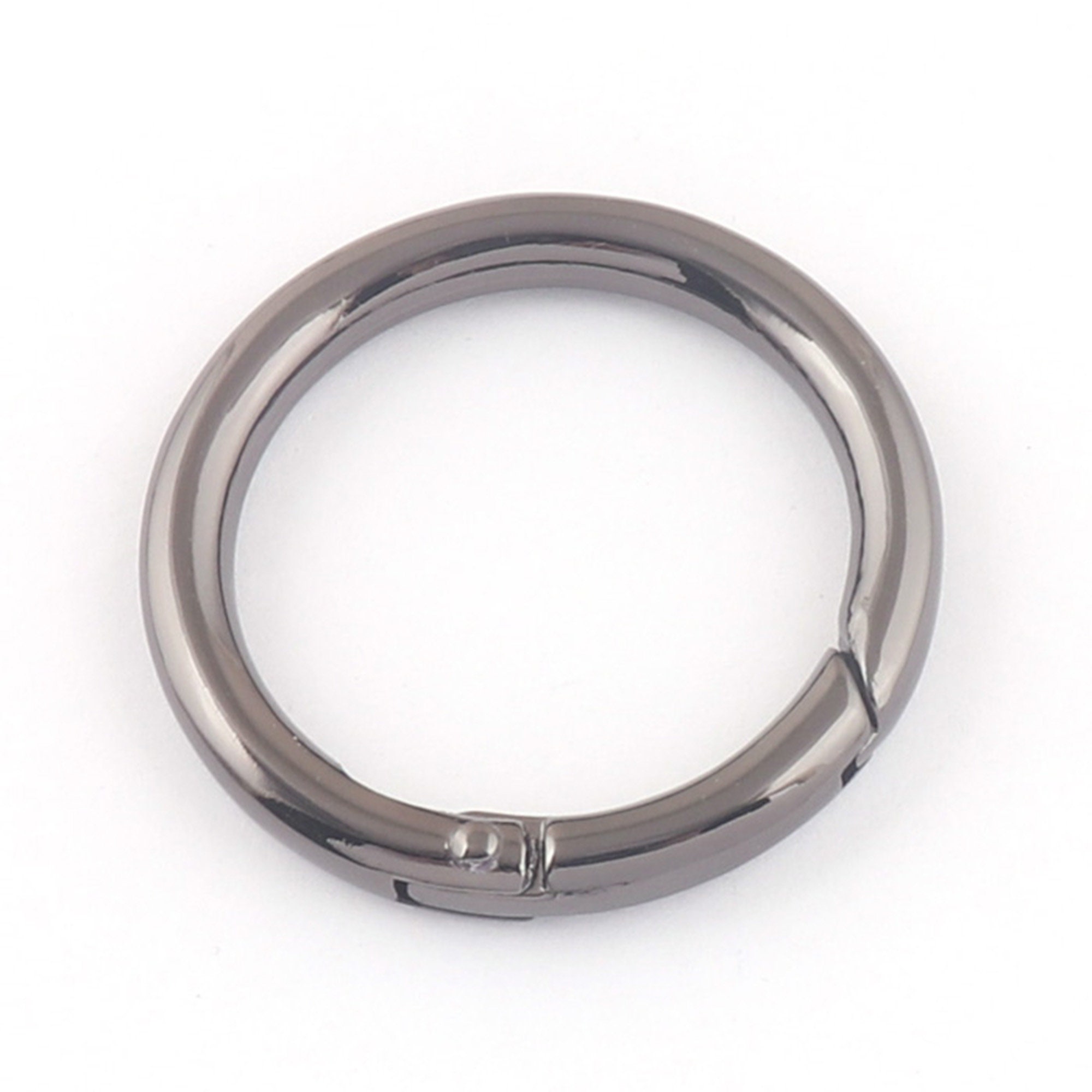 6pcs 38mm(1.5'')spring Gate Ring Rose Gold/light Gold/gold/gunmetal ...
