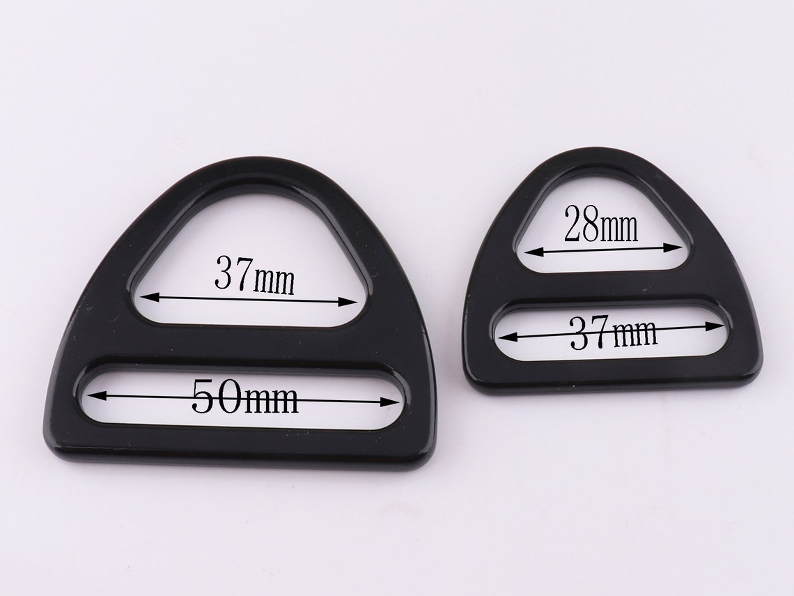 Slider Strap Buckle Triangle Belt Buckle Adjustable Double - Etsy