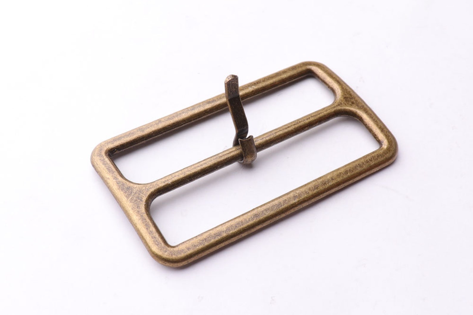 Bronze Pin Buckle Center Bar Buckle 6pcs 50mm Slide Buckle - Etsy