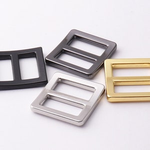 4pcs Adjustable Slide Buckle 5/8"inch(17mm) Strap Adjuster Slide ...