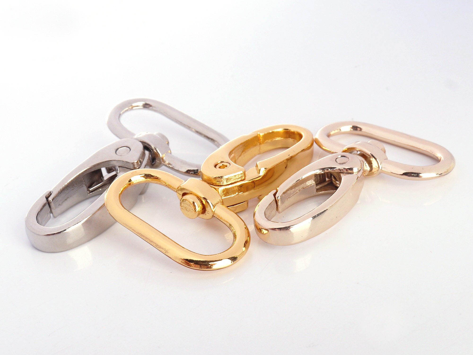 Swivel Clasp Snap Hooks Trigger Clasps Push Gate Hooks for - Etsy