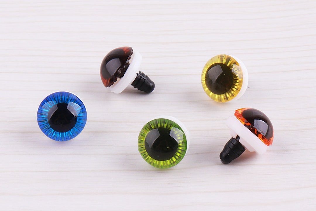 5pairs Amigurumi Eyes 15mm Toy Safety Eyes Plastic Eyes Safety Eye ...