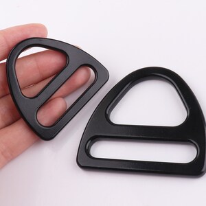Slider Strap Buckle Triangle Belt Buckle Adjustable Double Rings 37 ...