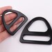 Slider Strap Buckle Triangle Belt Buckle Adjustable Double Rings 37 ...