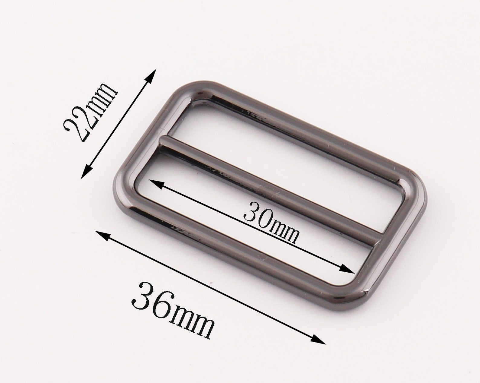 Adjuster Buckle Metal Slide Buckle Adjuster Slide Buckle Strap Buckle ...