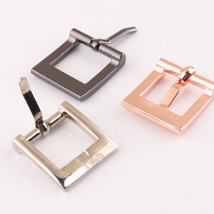 Pin Buckles Heel Bar Buckle Center Bar Pin Buckles Adjustable Buckle ...