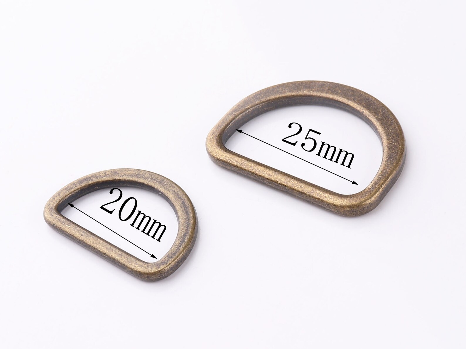 Flat D-ring Bronze D-ring Buckles Purse D Rings Purse Strap | Etsy