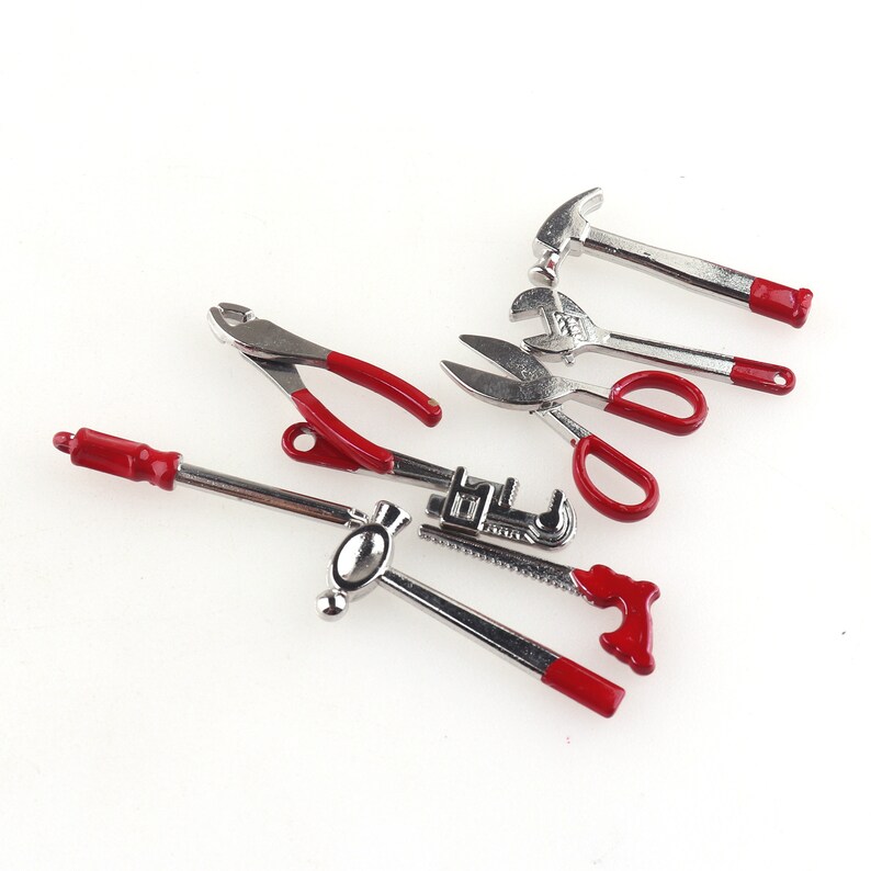 Miniature Handyman Tiebar Tools Dollhouse Miniatures Mallet - Etsy