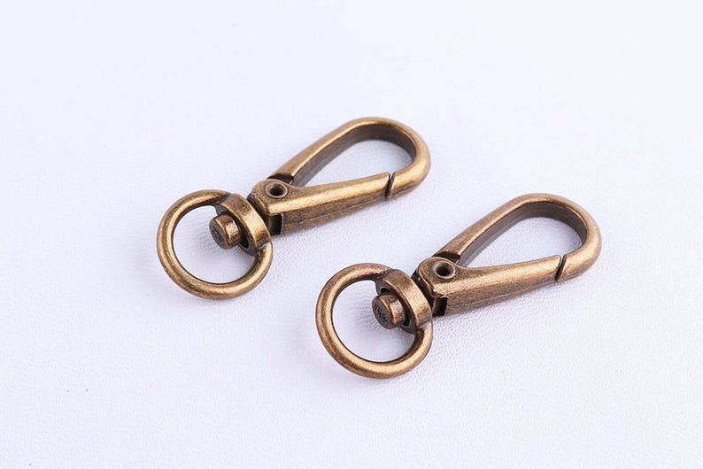 6pcs Push Gate Swivel Clasp Swivel Hook Swivel Snap Hook Metal | Etsy