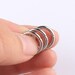 Silver O Rings Small O-rings Buckles Seamed Rings Jewelry Making Jump ...