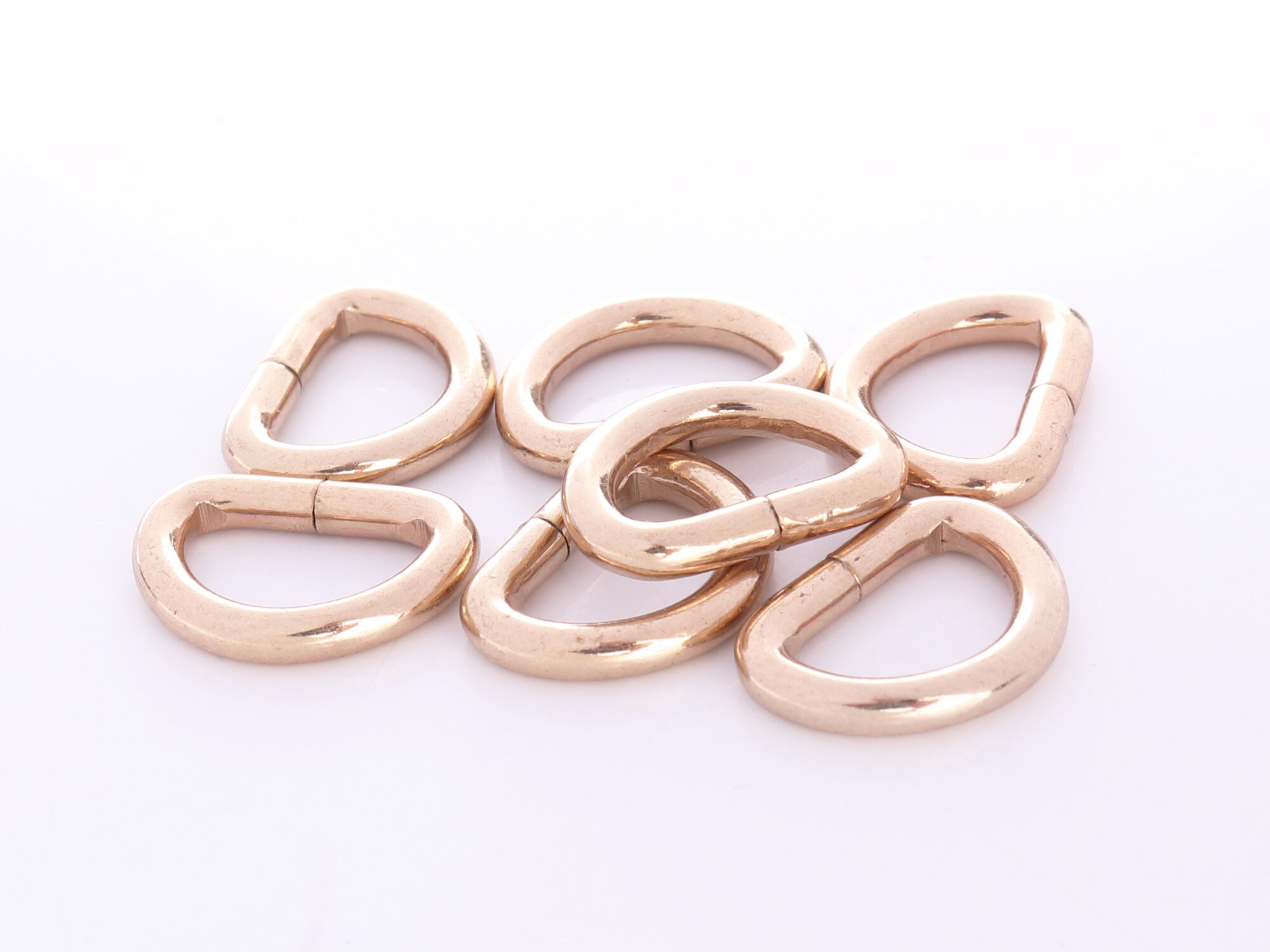 D rings Seamed D rings Buckle Iron Wire Loop Rings Purse | Etsy