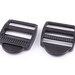 Plastic Slide Adjusters 1"1/4"(31mm) Strap Slide Tri Glide Slide Buckle ...