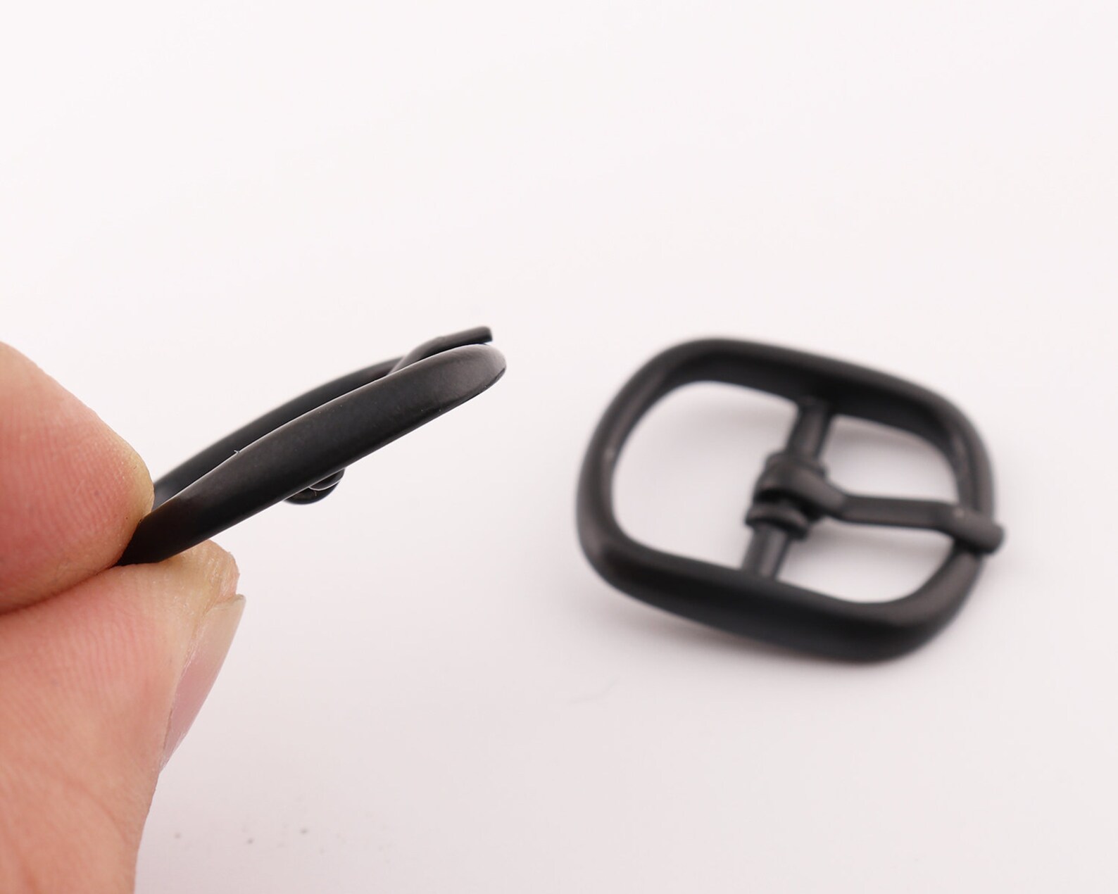 10pcs 5/8inch 14mmblack Adjustable Slide Buckle Belt - Etsy