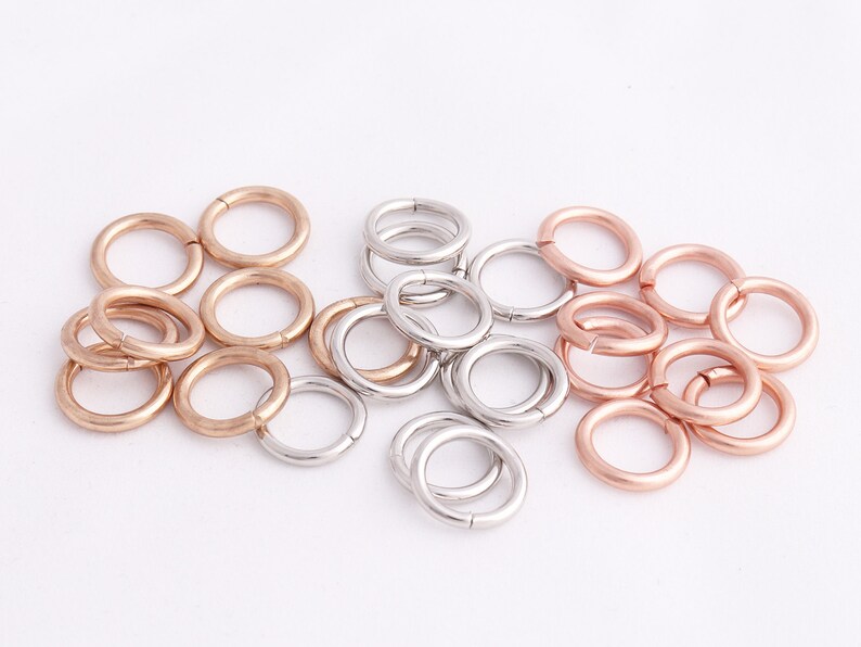 O Rings Split O Rings Open Jump Rings Round Rings Connector - Etsy