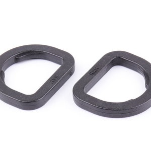 10pcs Plastic D Rings 3/4"(20mm) D Rings Strap D Ring Ribbon D Ring D ...