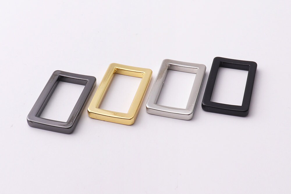Rectangle Rings 1"inch 25mm(inner) Rectangular Buckles Rectangle ...