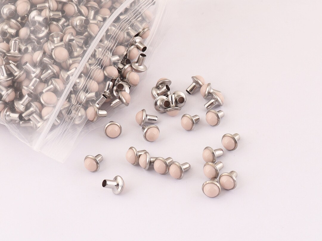 Decorative Rapid Rivet Stud Silver Frame Round Rivet 7*8mm Turquoise ...