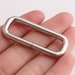Rectangle Rings Strap Slider Purse Rings Adjuster Wire Rectangle Ring ...