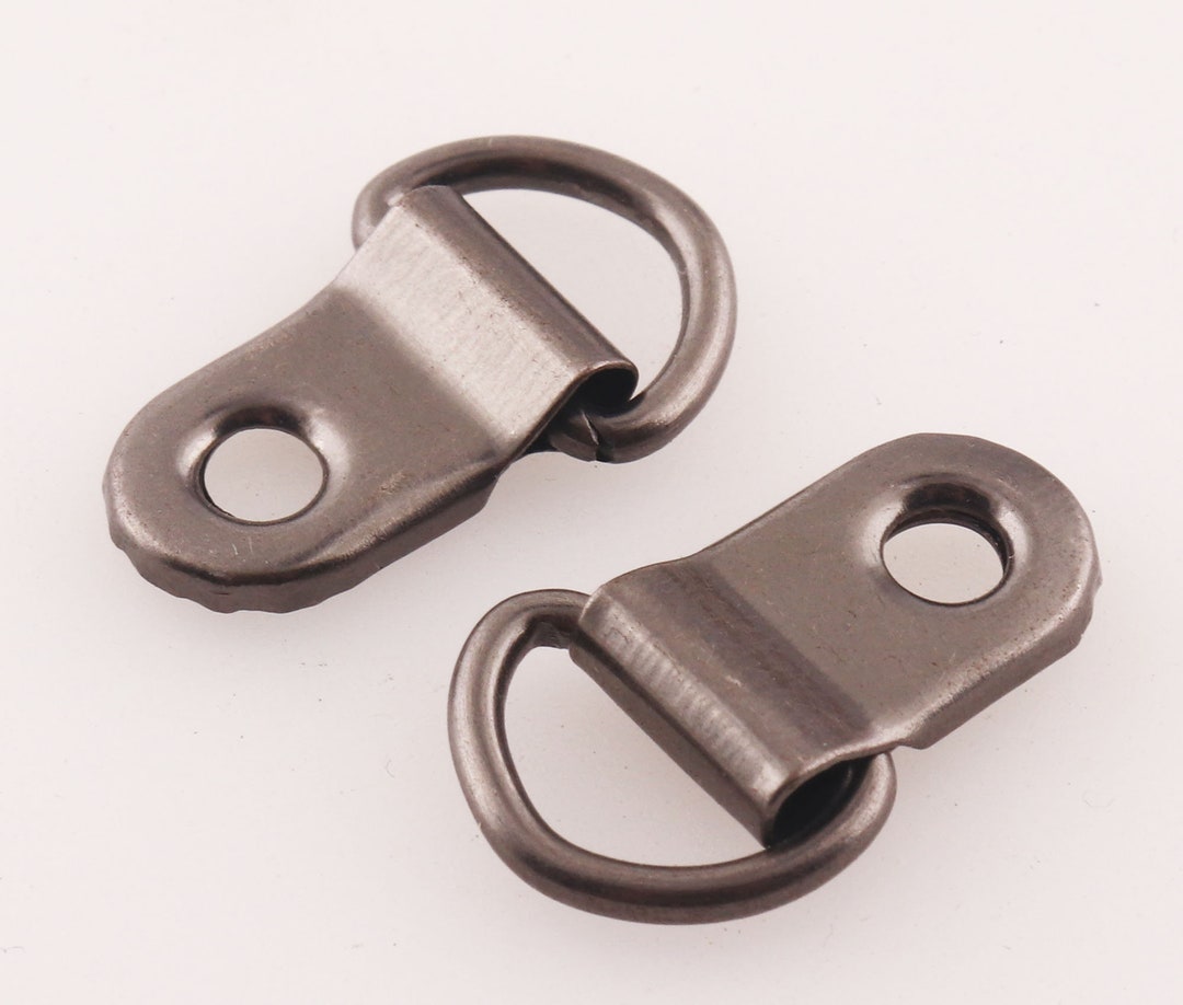 Black D Ring Clip Handbag Connector D Ring Connector Strap Screw ...