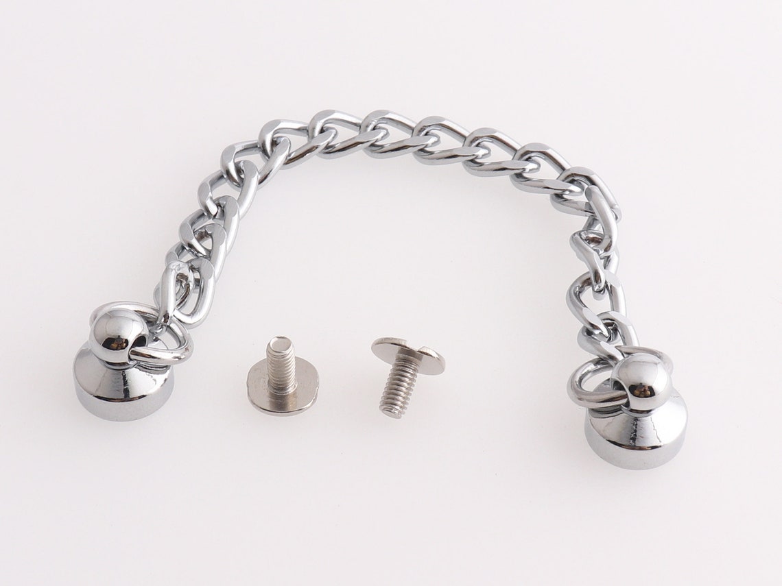 Bag Chains Chain Handle,chains With Screws Purse Strap Chain Replace ...