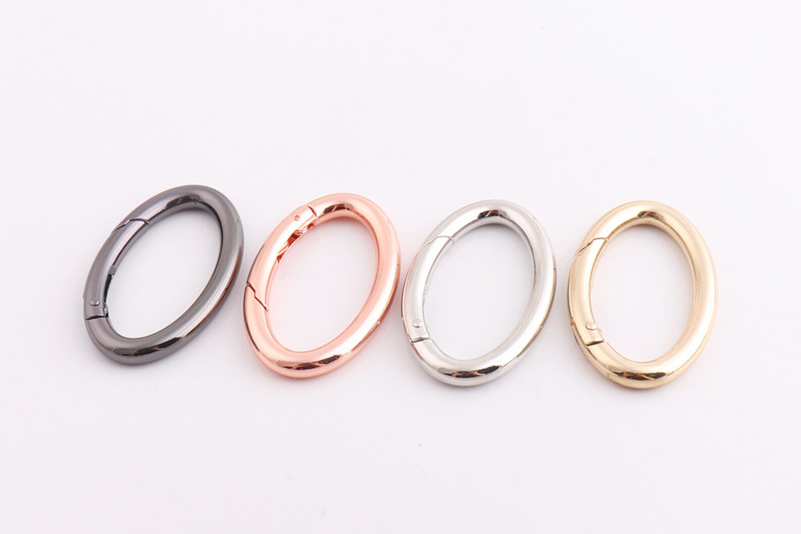 Oval Gate Ring 4830mm Spring Gate Ring Spring Ring Clasp - Etsy