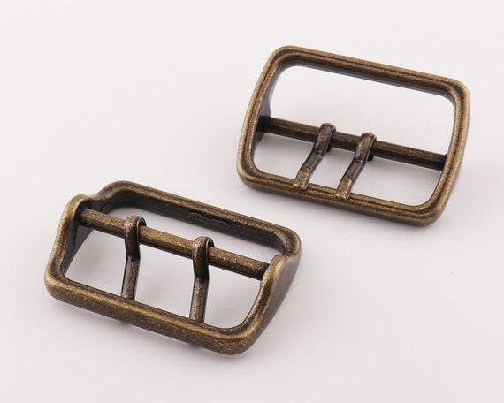 Belt Buckle Bronze Strap Buckle Metal Adjustable Buckle Slide - Etsy
