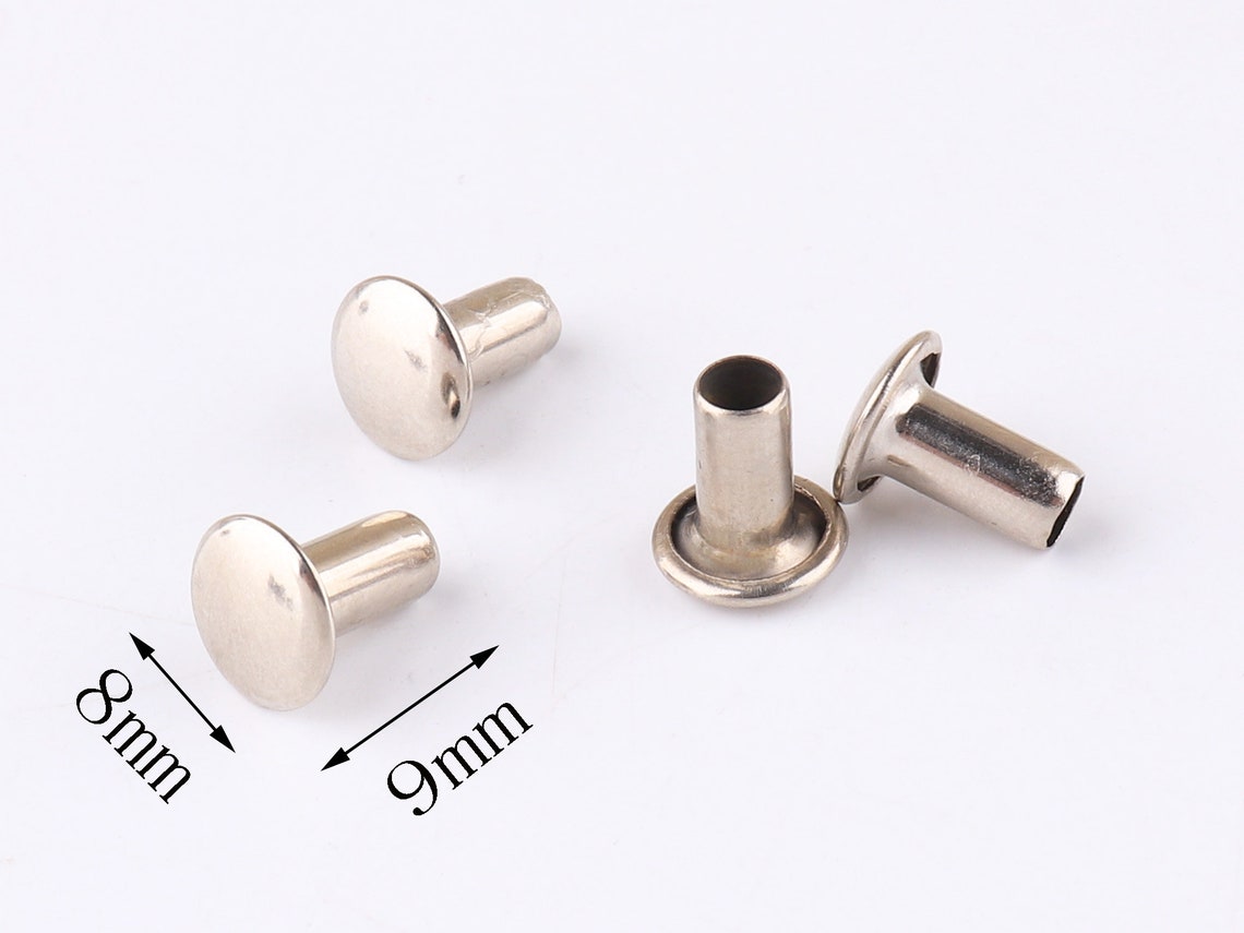 Silver Rapid Rivets Studs Round Rivets Decorative Rivet Rapid | Etsy