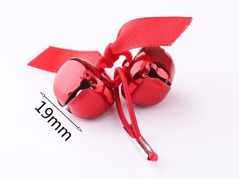 Bells With Ribbon Christmas Bell Jingel Bells Sleigh Bell Cat | Etsy