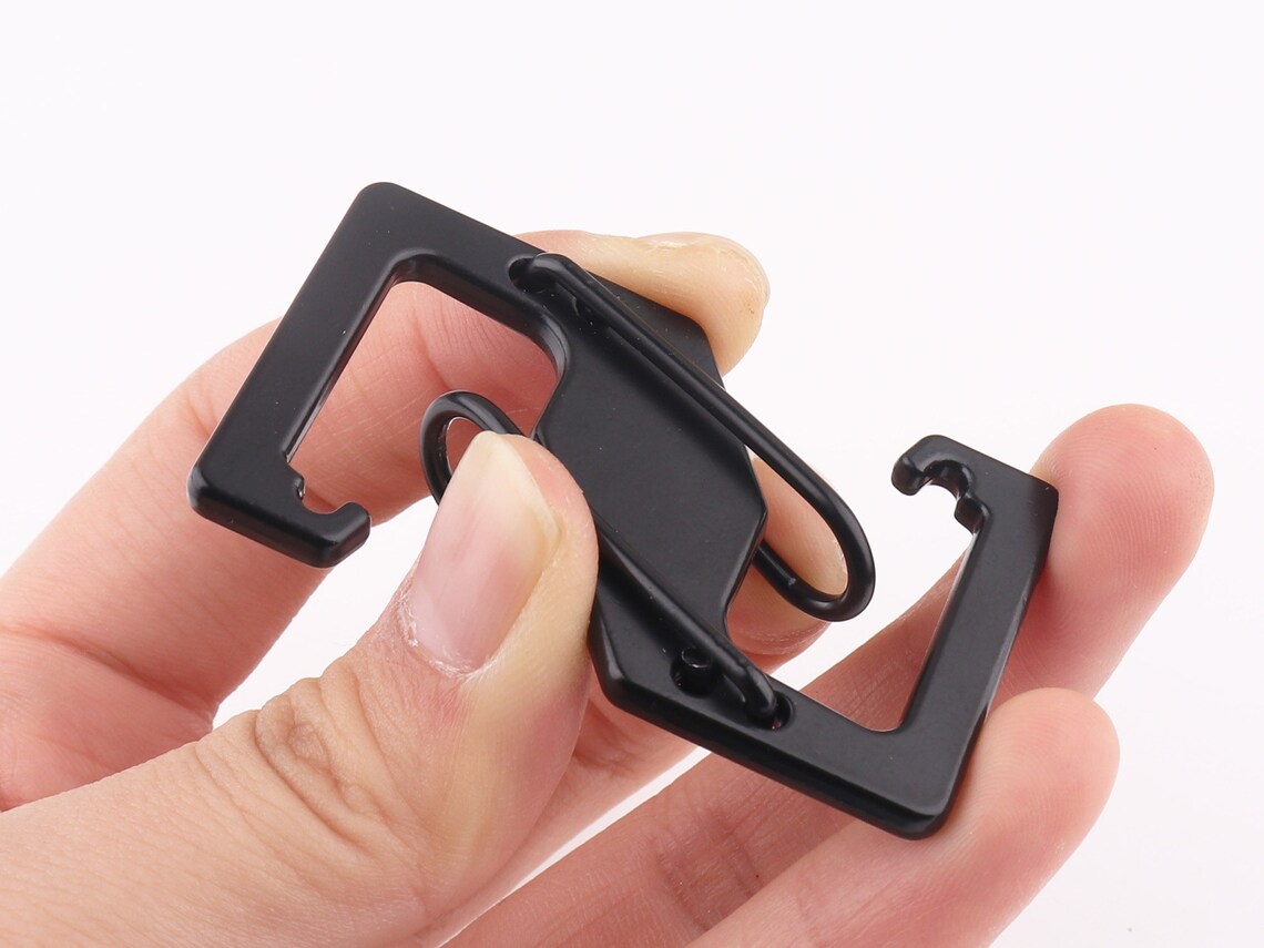 Carabiner Hooks Push Gate Hooks Spring Snap Hook Connect Buckle S Biner ...
