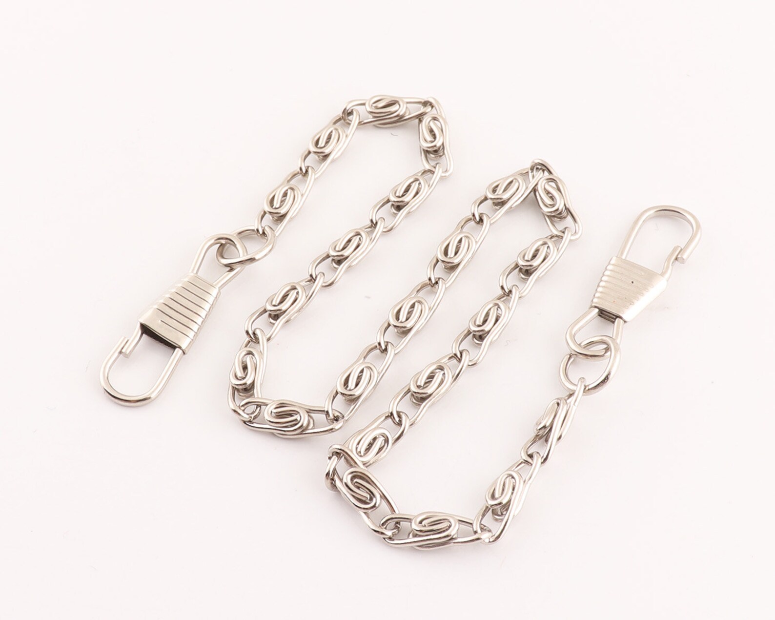 Bag Chain Silver Metal Chain Purse Strap Bag Hardware Wrist Strap Chain ...