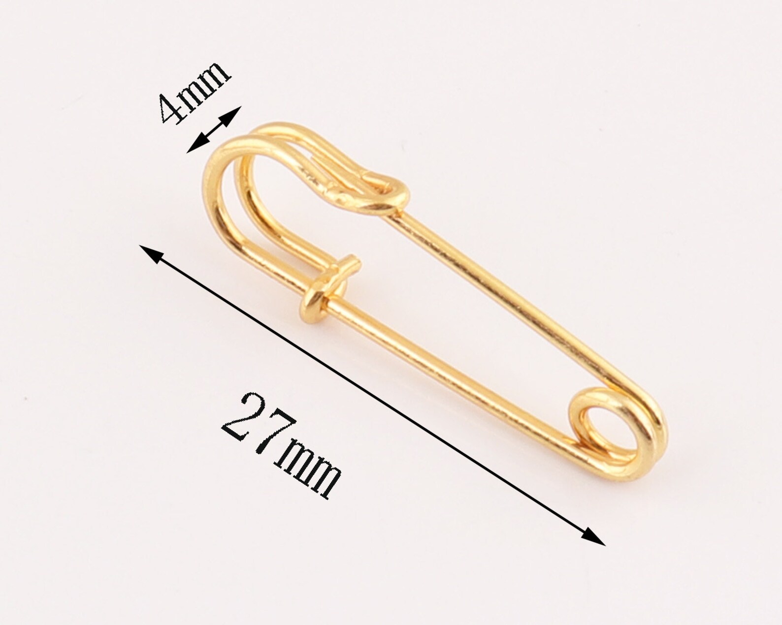 Gold Safety Pins 27mm Kilt Pins Safety Pin Brooch Kilt Pin | Etsy