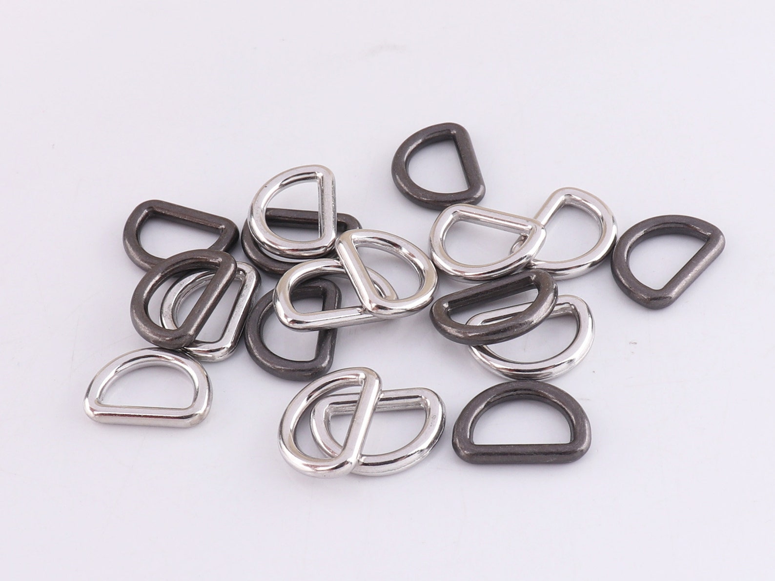 Mini D Rings Silver D Rings Buckle 3/89mm Small D Ring - Etsy