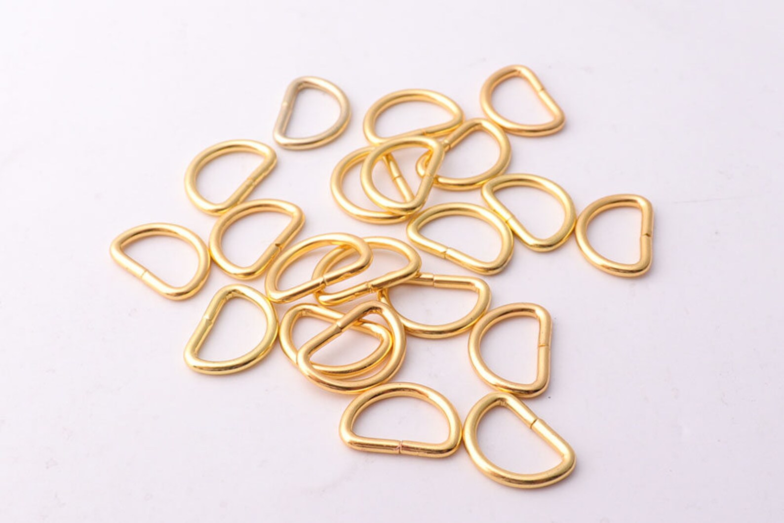 50pcs 3/8 Gold D Rings Small D-rings Buckles Jewelry - Etsy