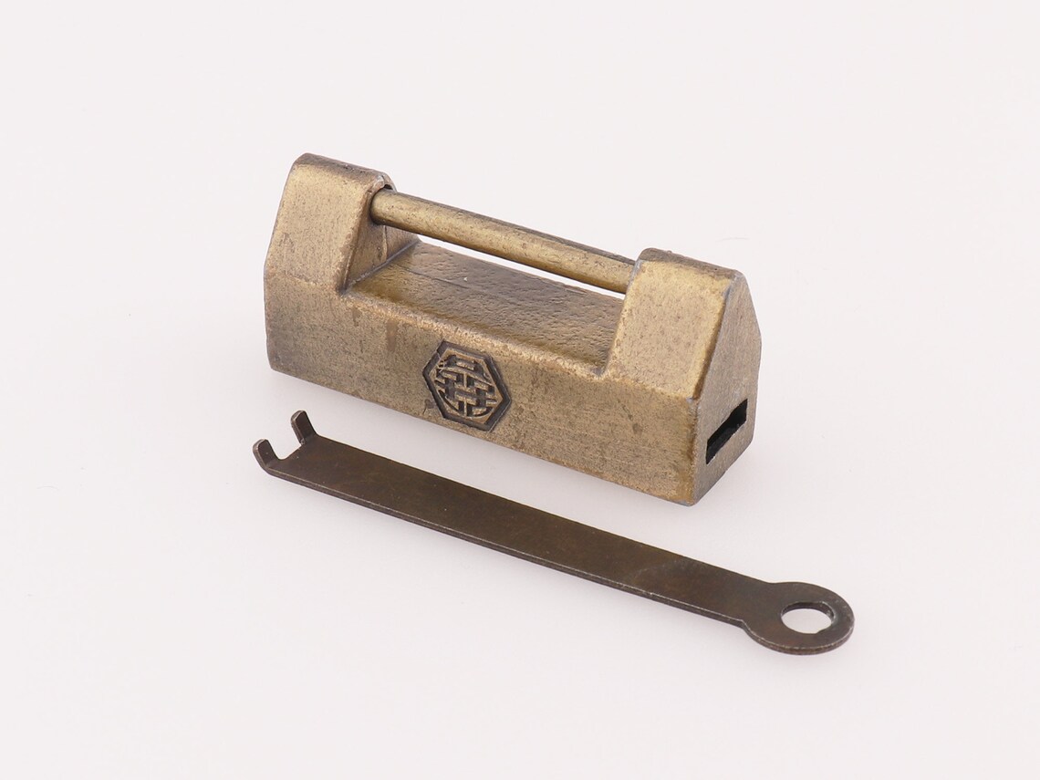 Chinese Lock Vintage Lock Latch Lock Boxes Lock Jewelry Boxes | Etsy