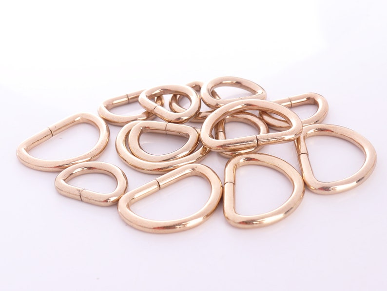 D Rings Seamed D Rings Buckle Iron Wire Loop Rings Purse - Etsy