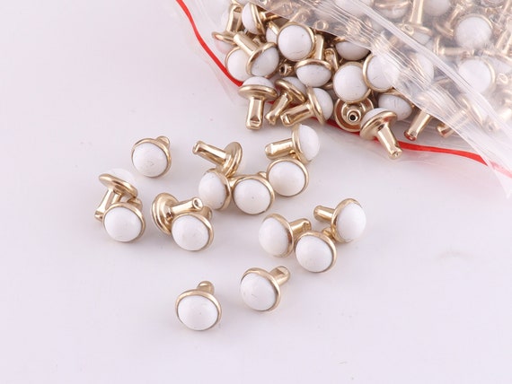 Decorative Rivet Round Rivet 8mm Rapid Rivet Studs Turquoise - Etsy