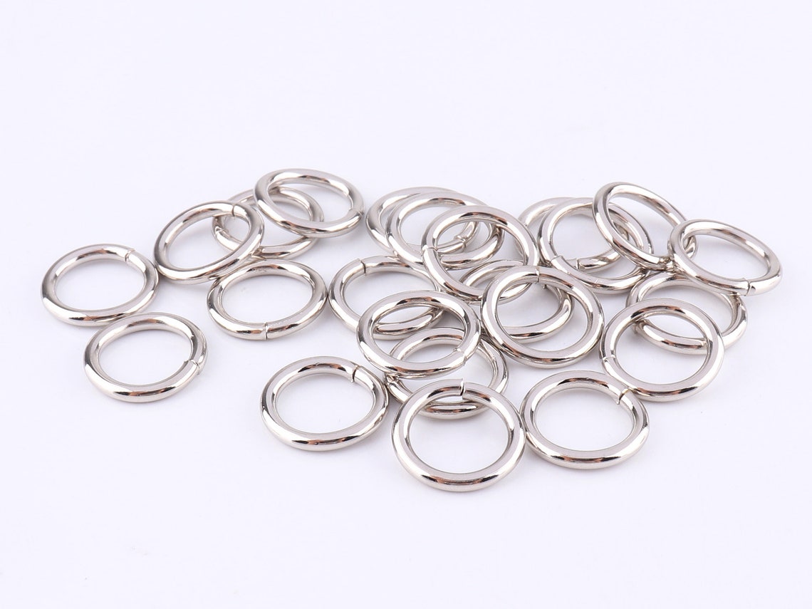 Silver O Rings Small O-rings Buckles Seamed Rings Jewelry | Etsy