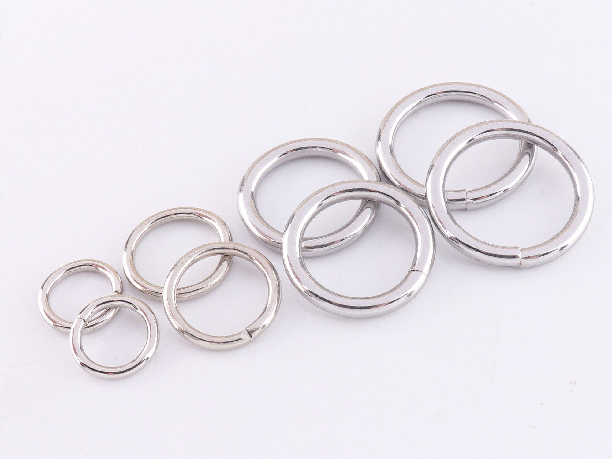 O Ring Buckle Seamed Belt Round Rings Purse Ring Bag Ring | Etsy