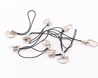 20pcs/50pcs/100pcs Purple Cell Phone Lanyard Strap Cordsmobile Lariat ...