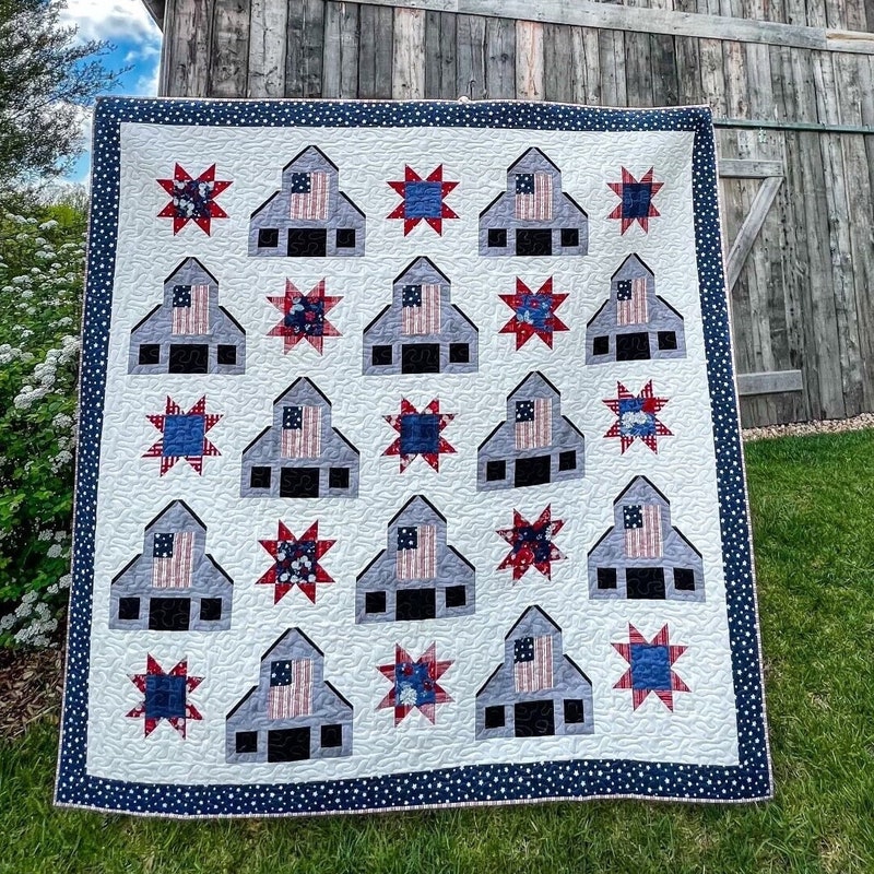 Farmhouse Quilt - Etsy