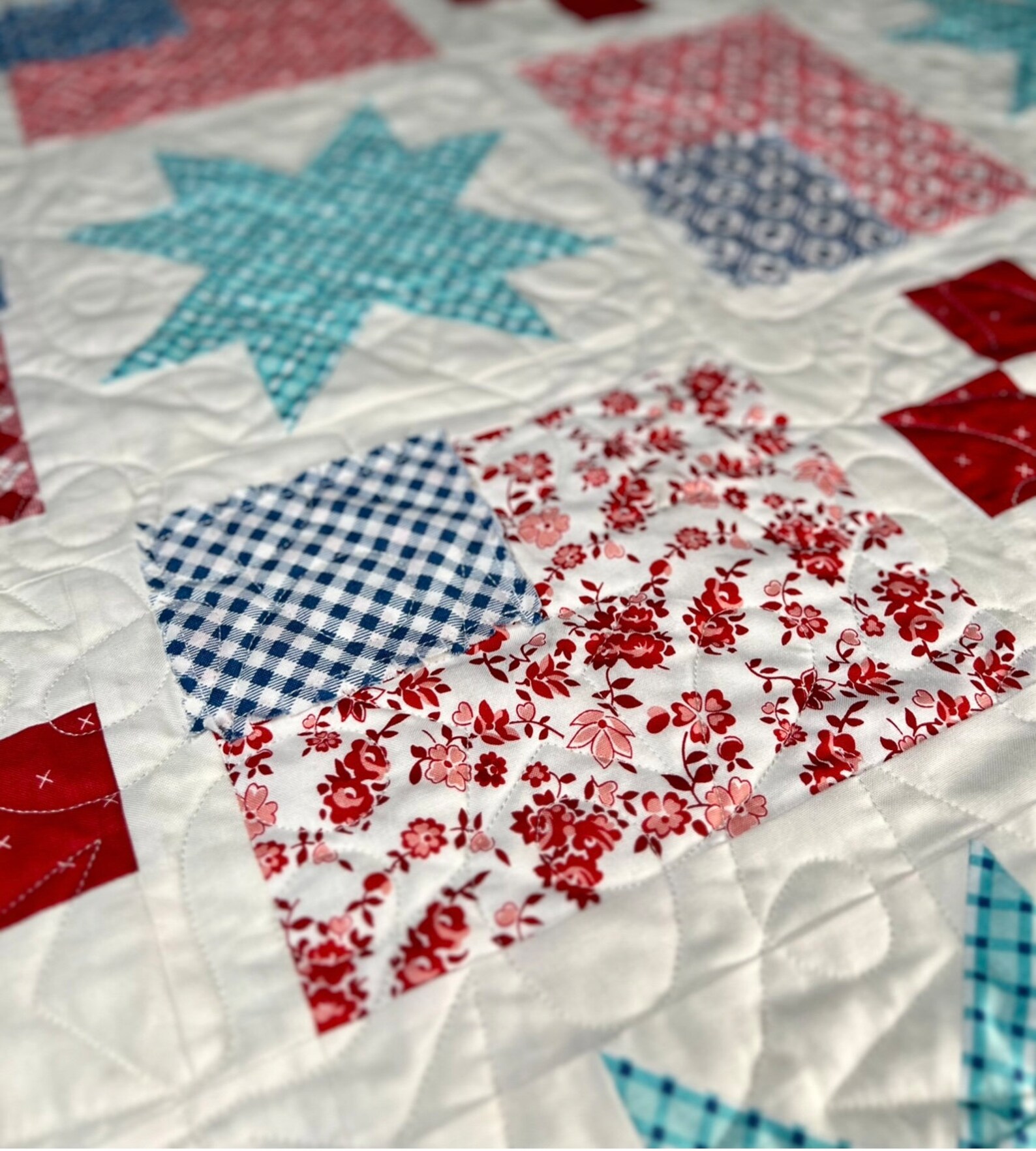 Farmhouse Flags Quilt Pattern - Paper Print Version, Mailed - Etsy