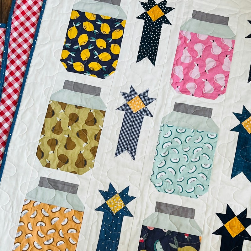 Canning Jars Quilt - Etsy