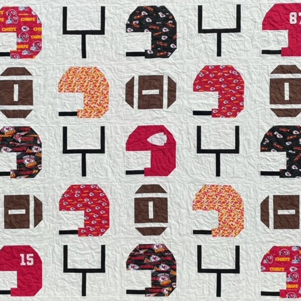 Sports Quilt Pattern - Etsy