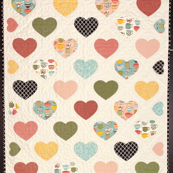 Heart Quilt - Etsy