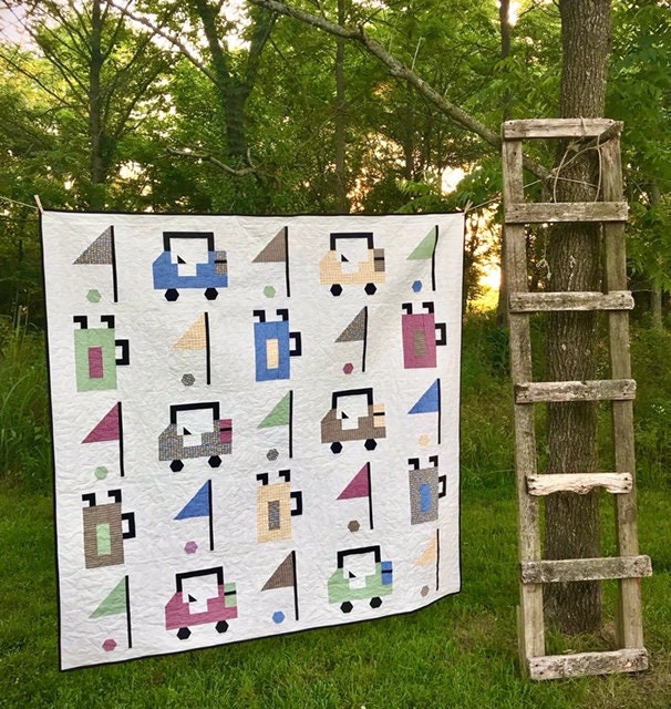 Golf Quilt Pattern Digital PDF Instant Download - Etsy