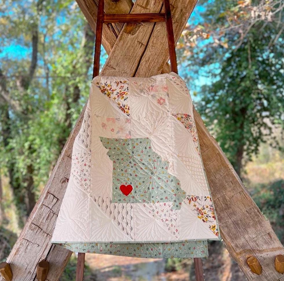 State Quilt Pattern: Beginner Friendly Fat Quarter Project (PDF ...