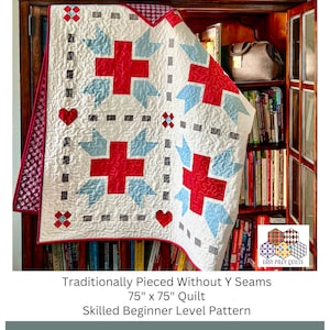 Angels Wear Scrubs Quilt Pattern - Paper Pattern, Mailed to You - Etsy