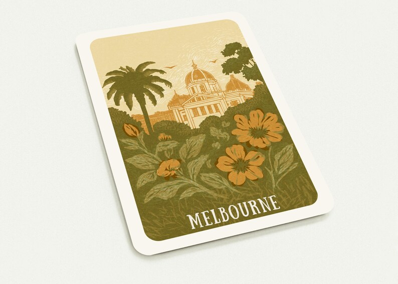 Victorian Vistas 2026 Postcards Pack - 'melbourne' - A5 Sized Set of 10 ...