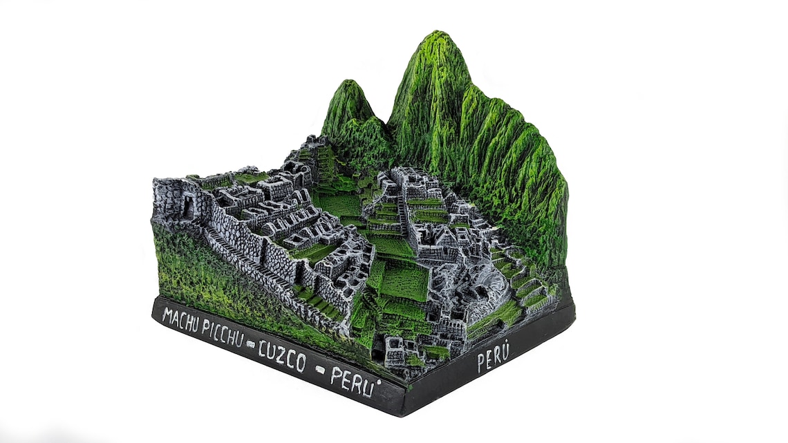 Handmade Machu Picchu Model, Ornament, Decorative Inca City Sculpture ...