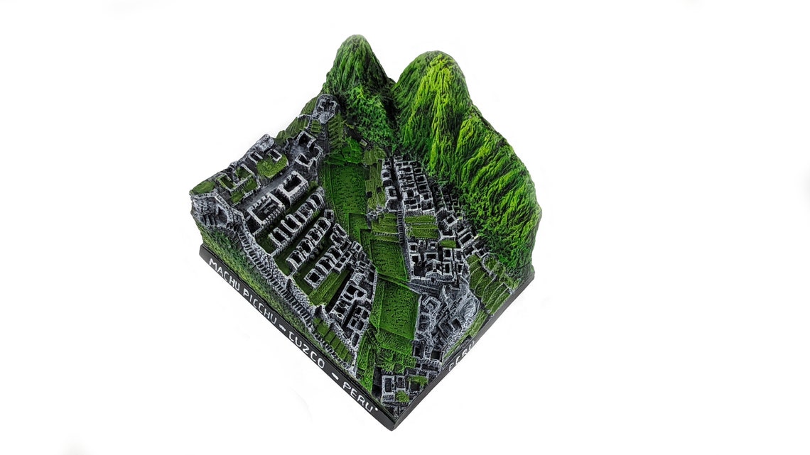 Handmade Machu Picchu Model, Ornament, Decorative Inca City Sculpture ...